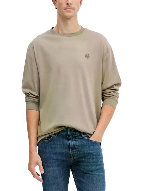 BOSS Long-sleeve T-shirt - Neutrals