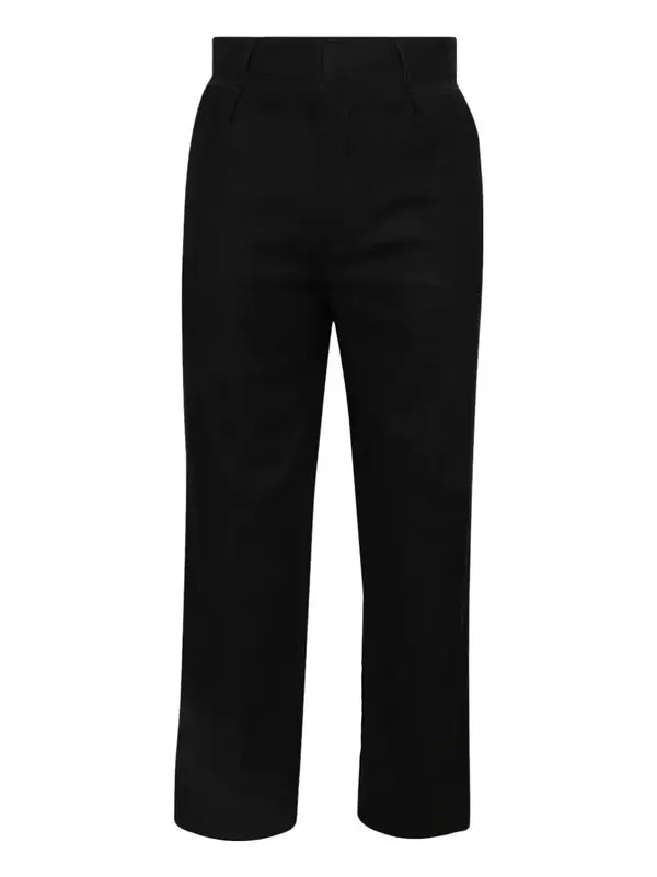 NAHMIAS Suiting Pleated Trousers - Black