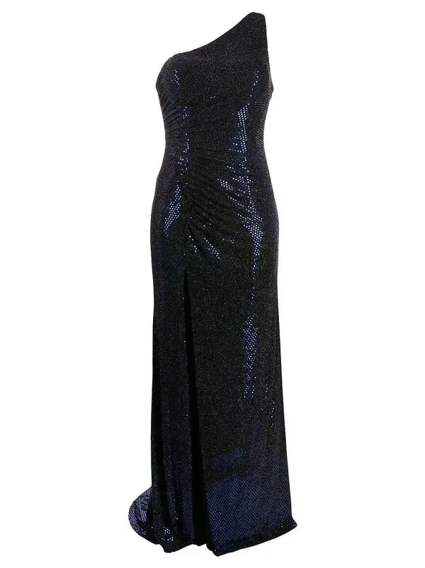 BLANCA VITA One-shoulder Gown - Blue