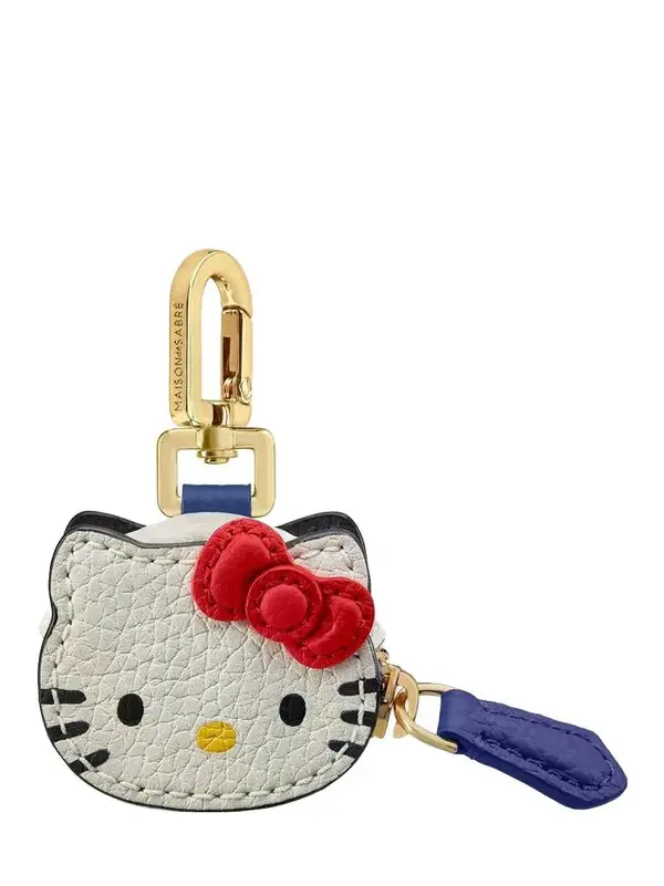 MAISON DE SABRE Zipper Charm - White