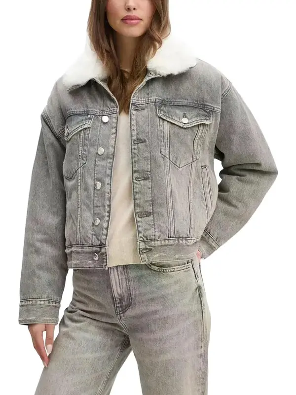 Sisley Denim Jacket - Grey
