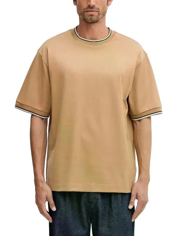 BOSS H-tames 65 Striped T-shirt - Neutrals
