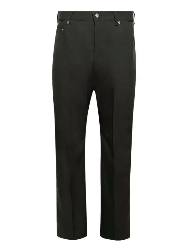 Rick Owens Cotton Trousers - Green