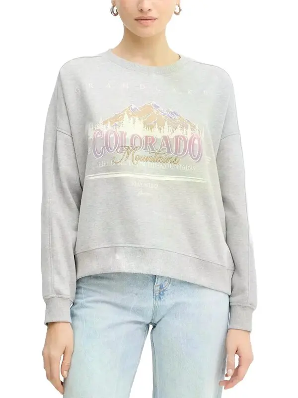 BOSS Graphic-print Sweatshirt - Grey
