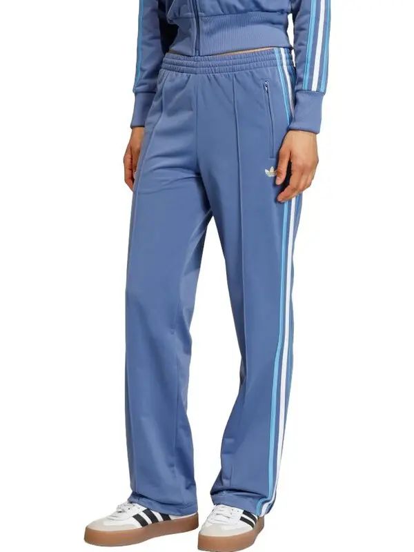 Adidas Firebird Classic Track Pants - Crew Blue / Light Blue / White