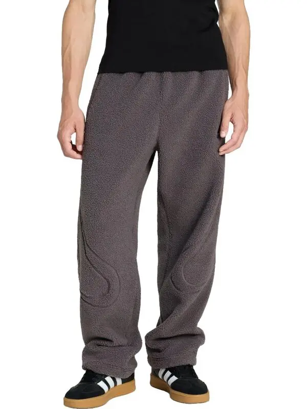 Adidas Borg Fleece Teamgeist Track Pant - Grey Strata