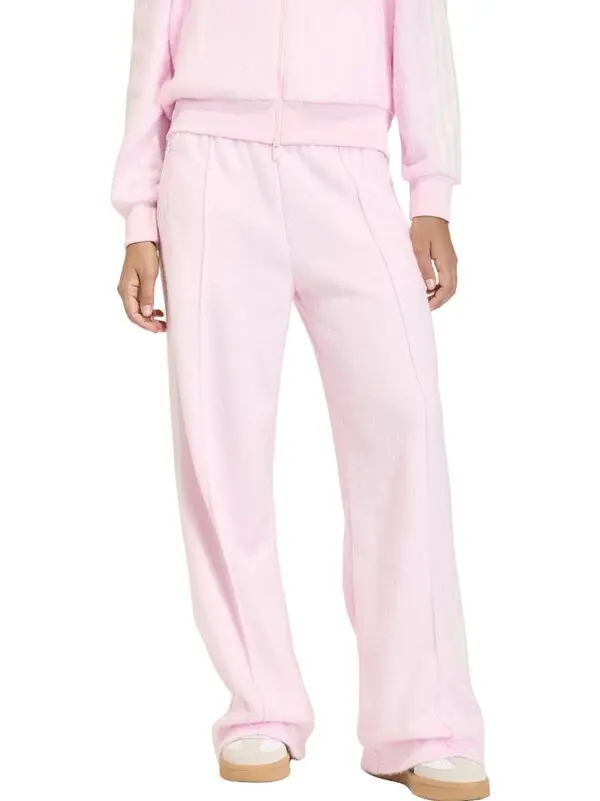 Adidas Mohair Firebird Loose Track Pants - Clear Pink