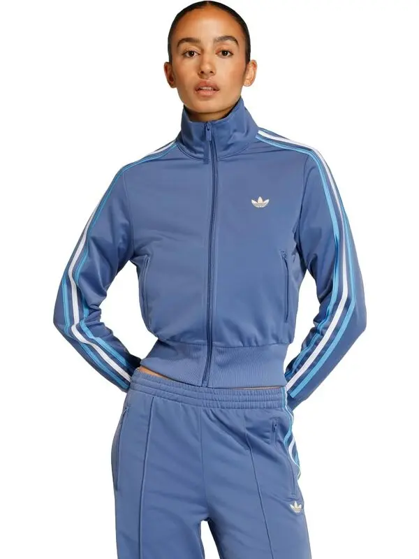 Adidas Firebird Classic Track Top - Crew Blue / Light Blue / White