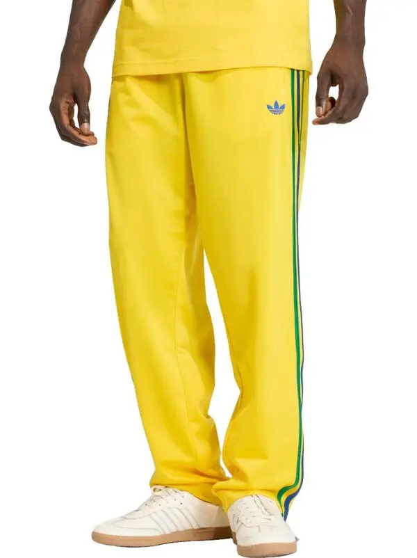 Adidas Firebird Track Pants - Eqt Yellow / Green / Collegiate Royal
