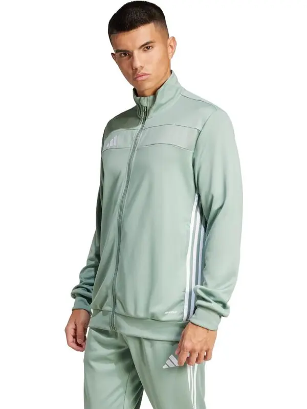 Adidas Tiro 25 Essentials Training Jacket - Silver Green / White