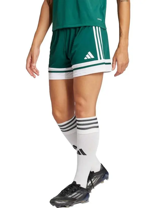 Adidas Squadra 25 Short-length Shorts - Team Dark Green / White