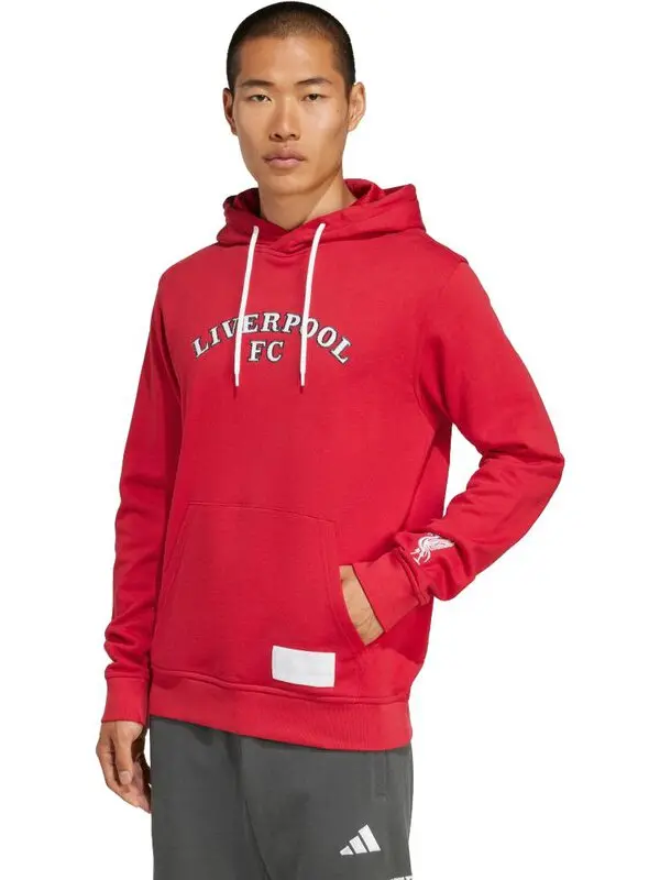 Adidas Liverpool Fc Us Pack Hoodie - Strawberry Red