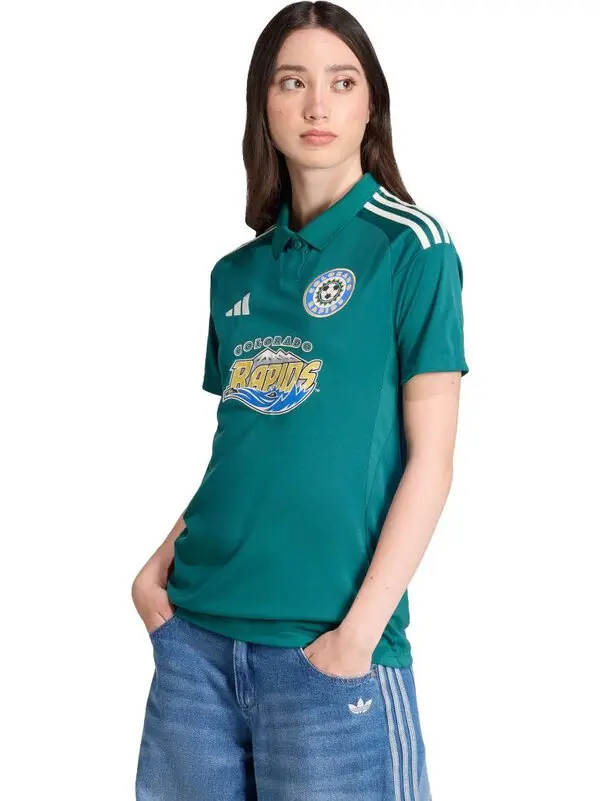 Adidas Colorado Rapids 25 Archive Jersey - Noble Green