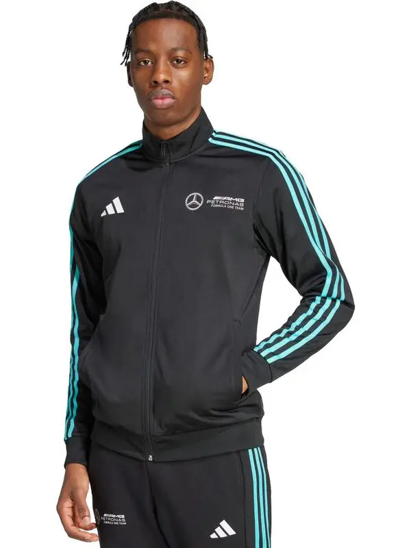 Adidas Mercedes Amg Petronas Formula One Team Dna Track Top - Black / White