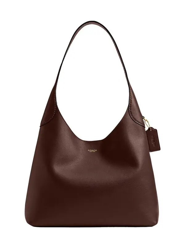 COACH Brooklyn 34 Shoulder Bag - Brass/maple