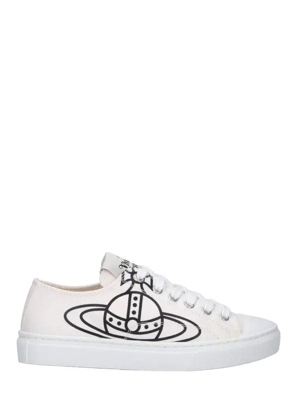 VIVIENNE WESTWOOD Plimsoll 2.0 Low-top Sneakers - White