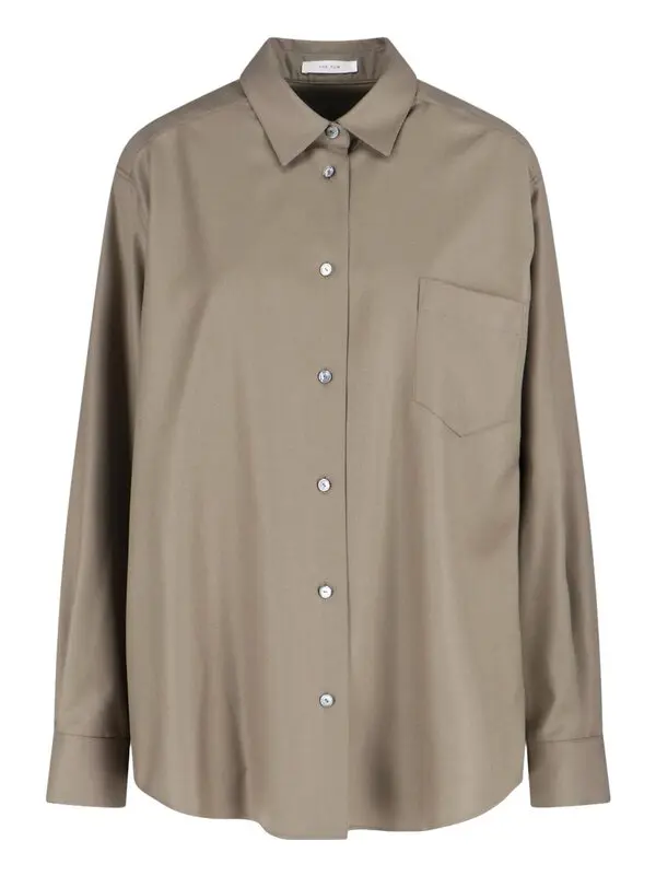 THE ROW Pino Shirt - Green
