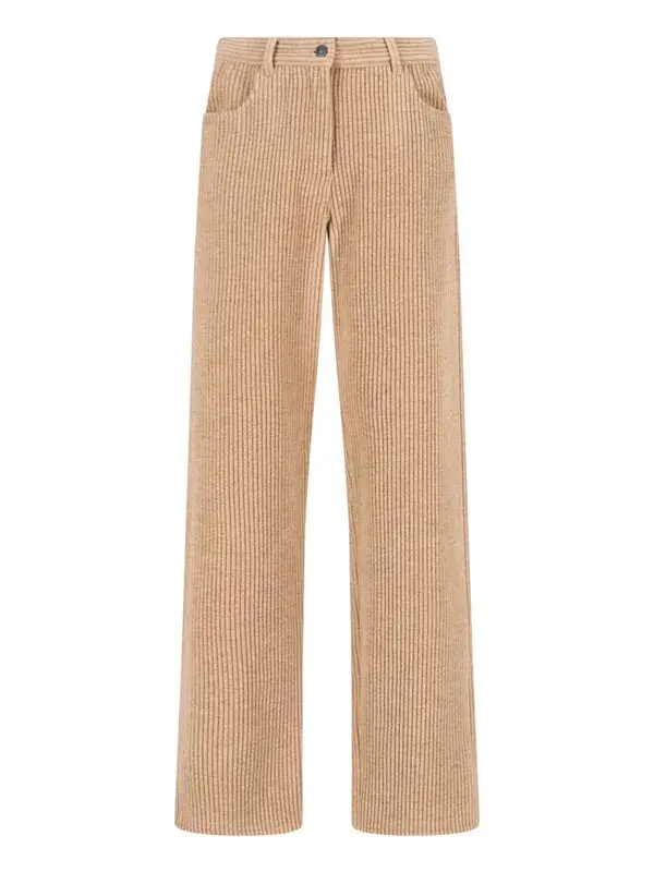 THE ROW Clair Corduroy Pants - Beige