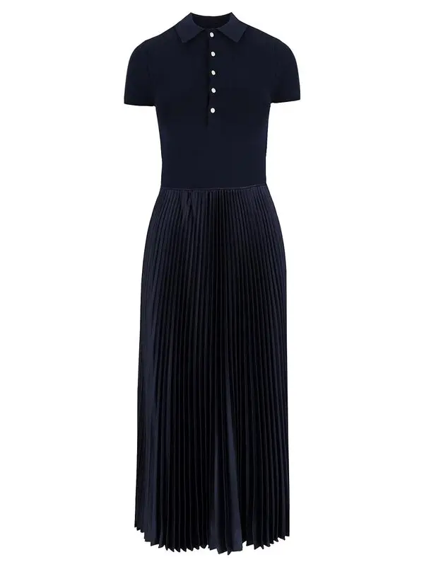 Polo Ralph Lauren Flared Maxi Dress - Blue