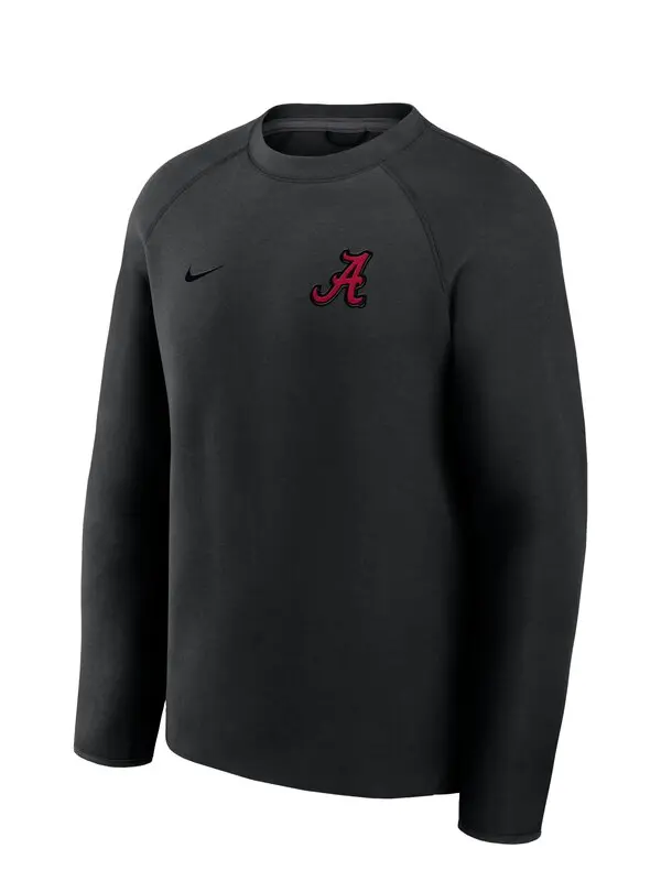 Nike Alabama Tech Fleece Pullover Crew - Black