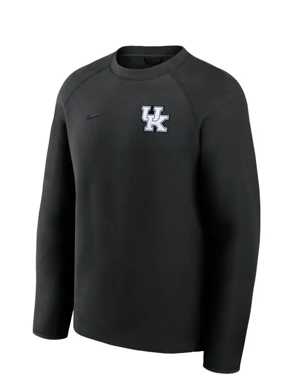 Nike Kentucky Tech Fleece Pullover Crew - Black