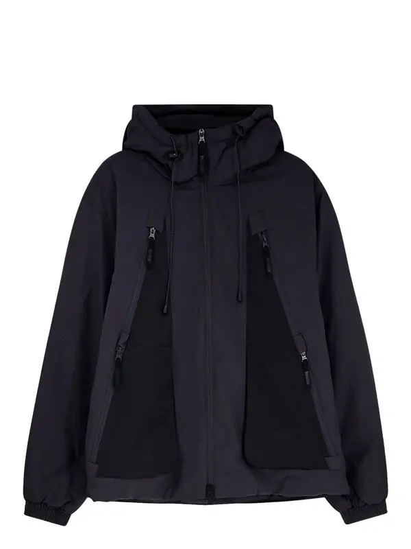 WOODBIRD Wb Shoung Tech Nylon Jacket - Black