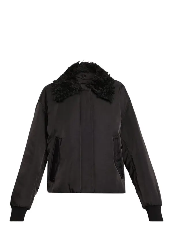 Proenza Schouler White Label Vadra Nylon Jacket - Black