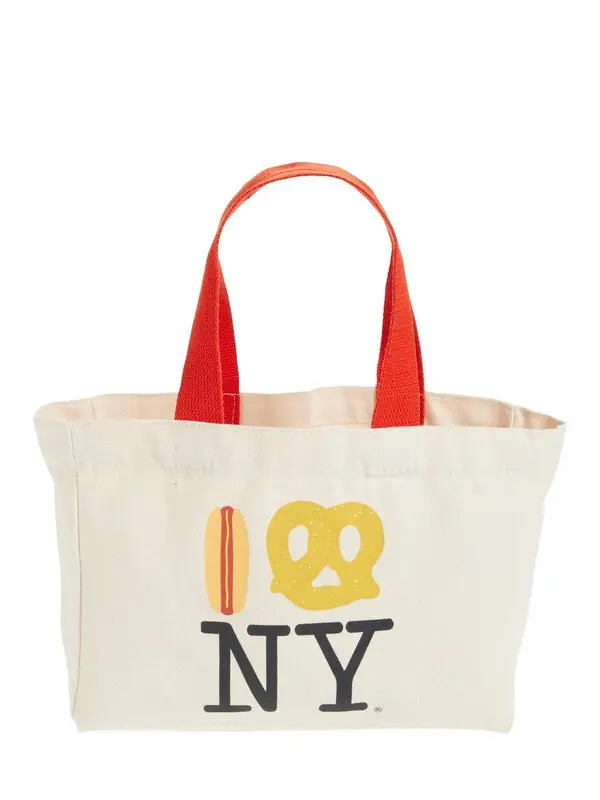 PICCOLINY Mini Ny Graphic Tote - Hot Dog Pretzel