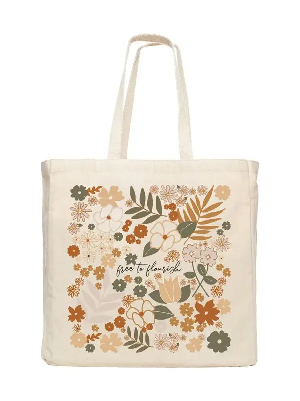 THE TOTE PROJECT Free To Flourish Tote - Natural