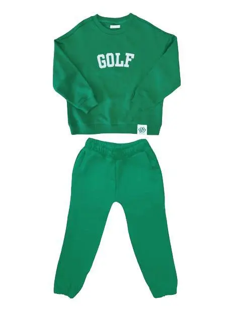 BITS & BOWS Golf Sweatsuit - Green