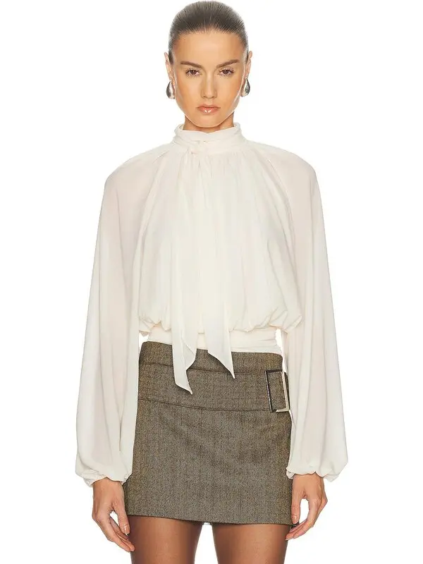 Ronny Kobo Anouk Blouse - Ivory