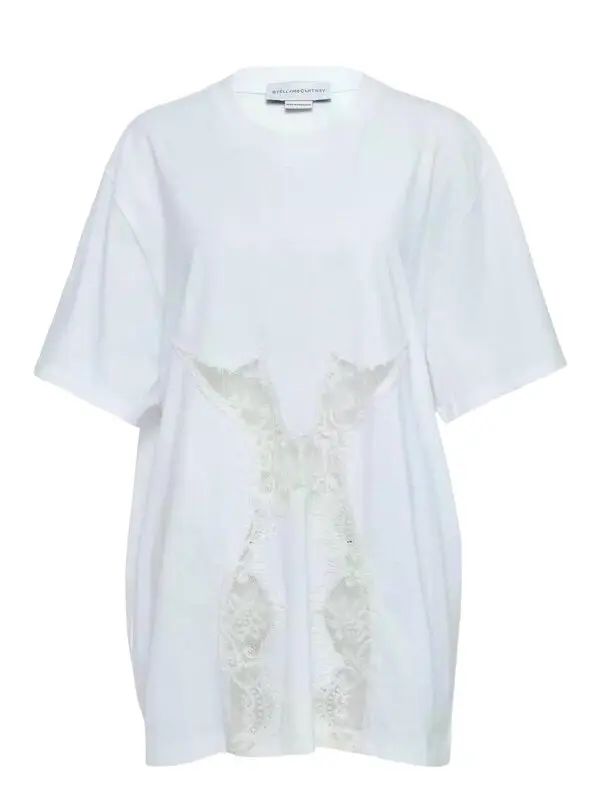 Stella McCartney Lace T-shirt - White