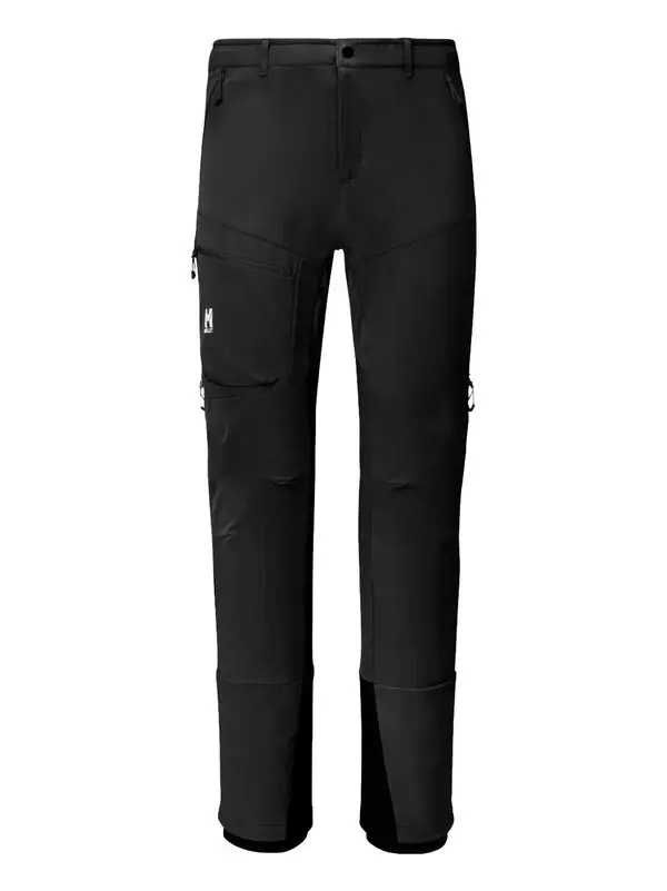 PASCAL MILLET Logo-detail Side-pocket Trousers - Black