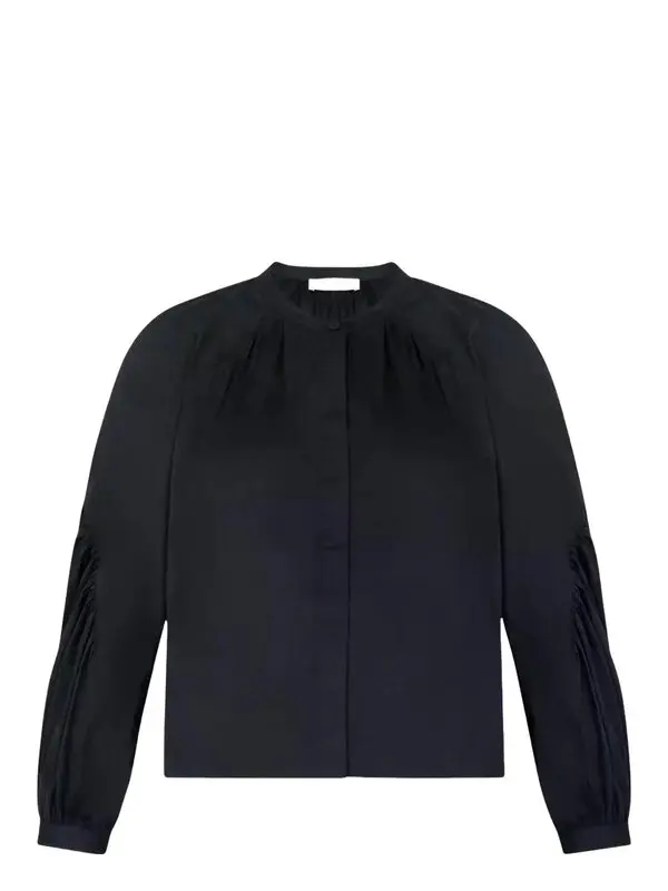 Ulla Johnson Rowena Long-sleeve Blouse - Black
