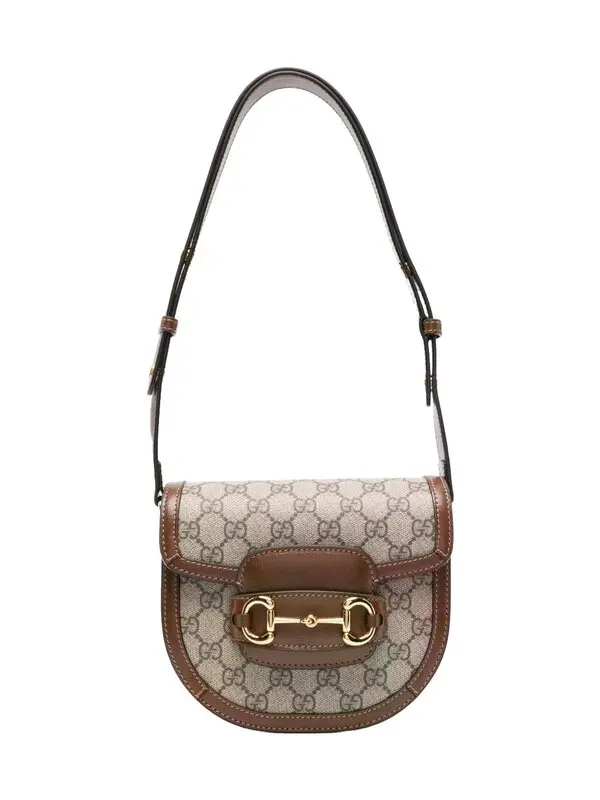 Gucci Mini Horsebit 1955 Shoulder Bag - Neutrals