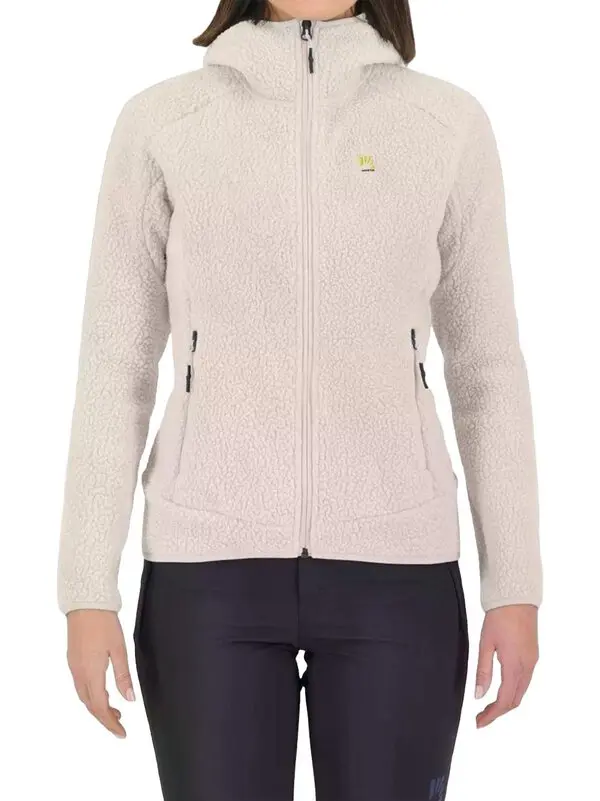 KARPOS Sherpa-fleece Zip-up Hoodie - Neutrals