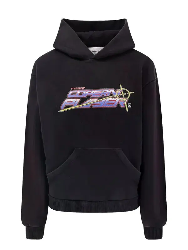 Coperni Logo-print Hoodie - Black