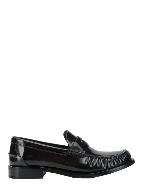 Prada Logo-debossed Loafers - Black
