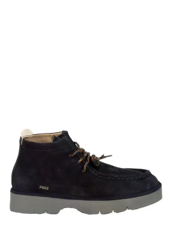 PANCHIC P009 Lace-up Boots - Blue