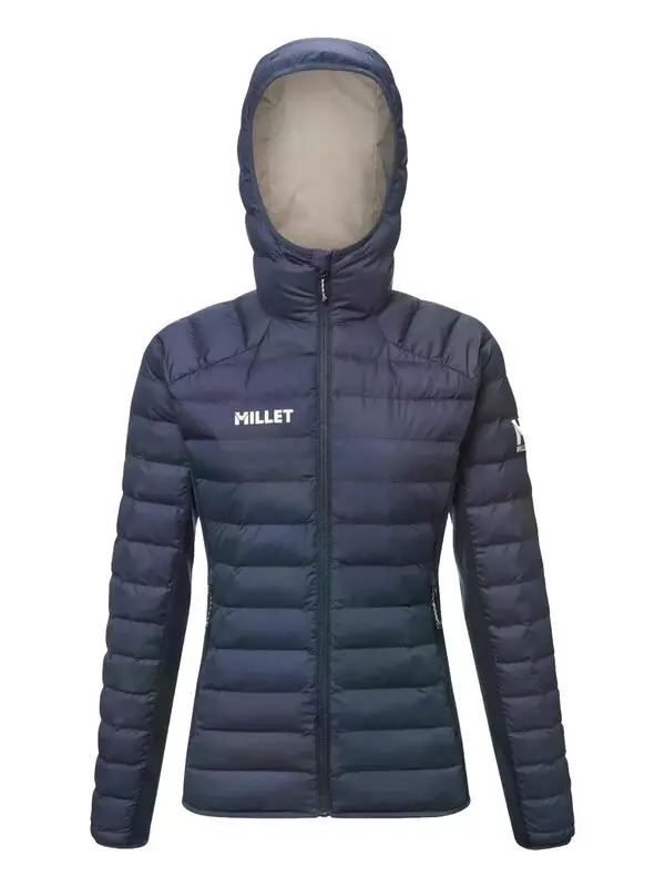 PASCAL MILLET Zip-up Hooded Puffer Jacket - Blue