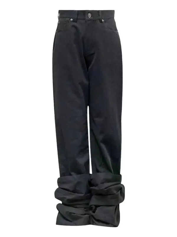 Hache Cotton Pants - Grey