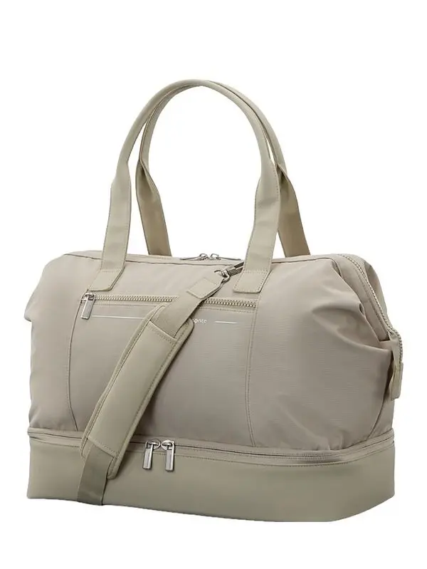 SAMSONITE Drop Bottom Weekender - Limestone