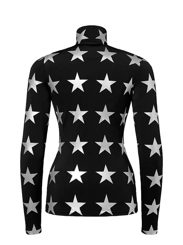 Goldbergh Lunaria Half Zip Ski Top - Black Silver