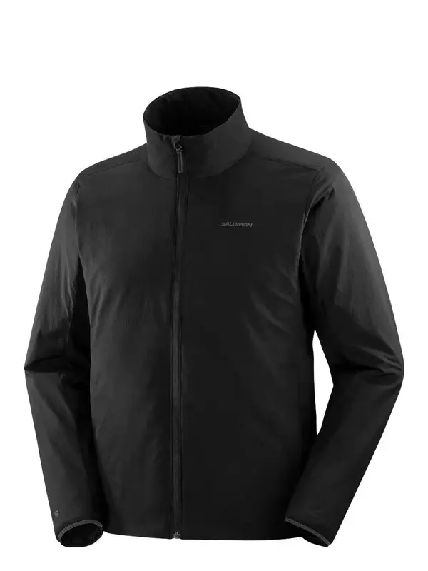 SALOMON Mountain Flex Zip-up Jacket - Black