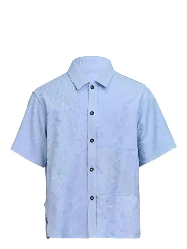 DIOMENE Chest-pocket Shirt - Blue