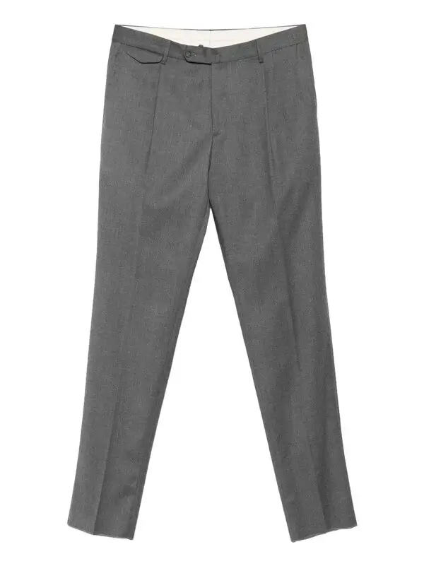 Tagliatore Pleated Trousers - Grey