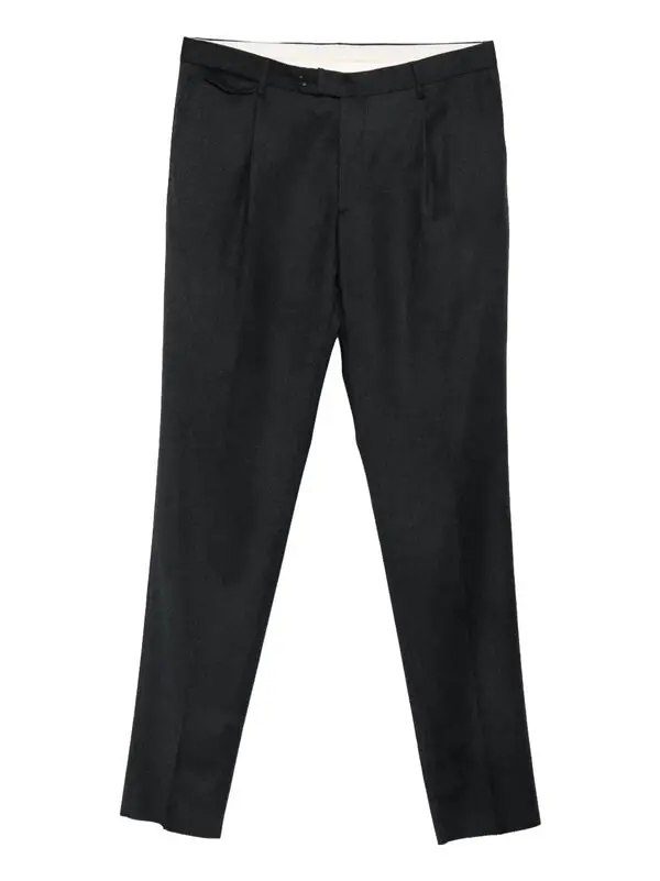 Tagliatore Pleated Trousers - Black