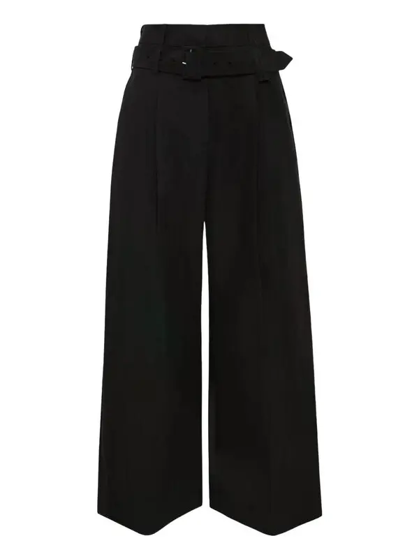 Simone Rocha Belt-loop Trousers - Black