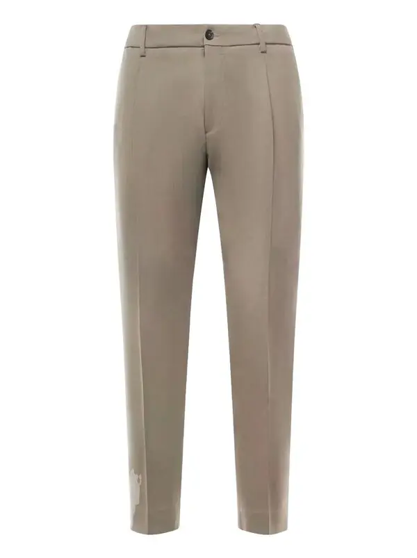 BE ABLE Riccardo Cc Pleated Trousers - Neutrals