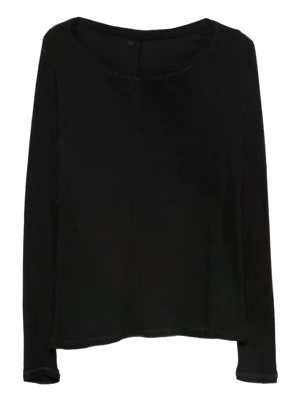 LEON EMANUEL BLANCK Long-sleeve T-shirt - Black